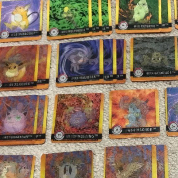 Other | Artbox Action Flipz Pokemon Cards Lenticular Evolution Moving ...
